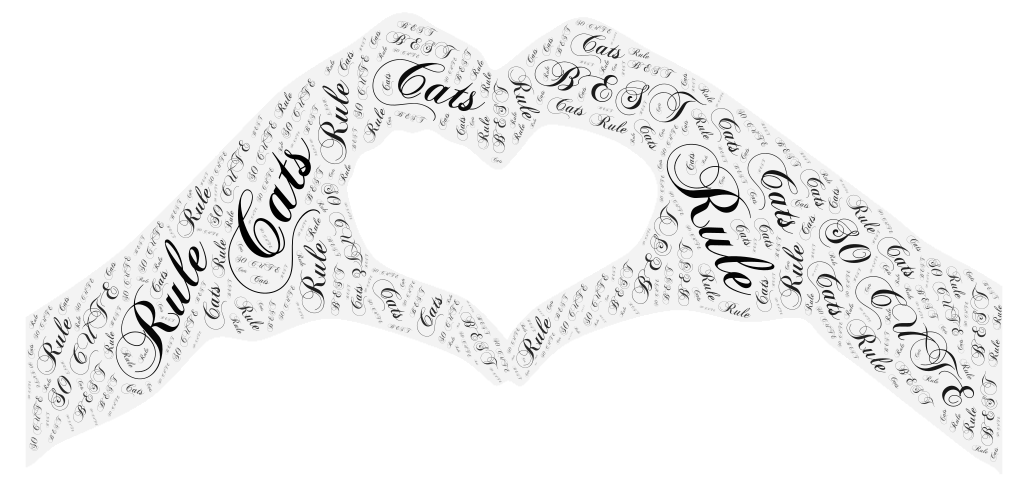 Cats Rule – WordArt.com