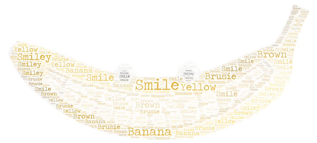 Smiley Banana – WordArt.com
