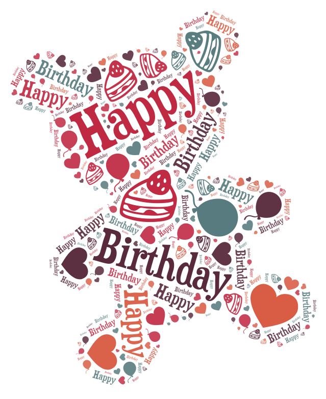 Happy Birthday 1 – WordArt.com