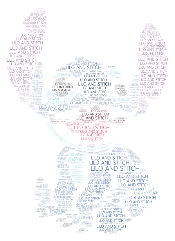 LILO AND STITCH – WordArt.com
