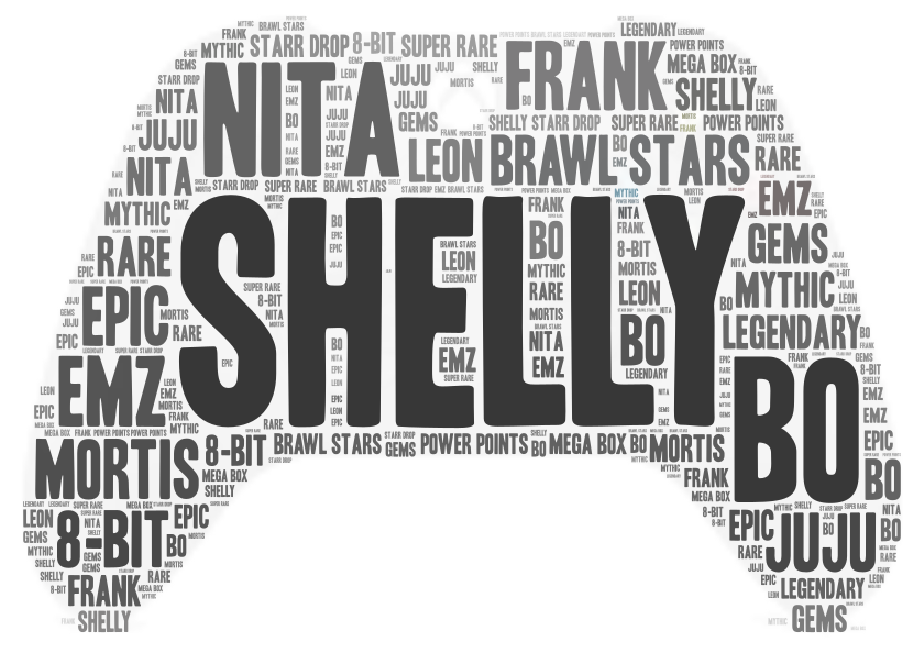 Brawl stars – WordArt.com