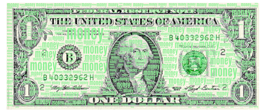 money – WordArt.com