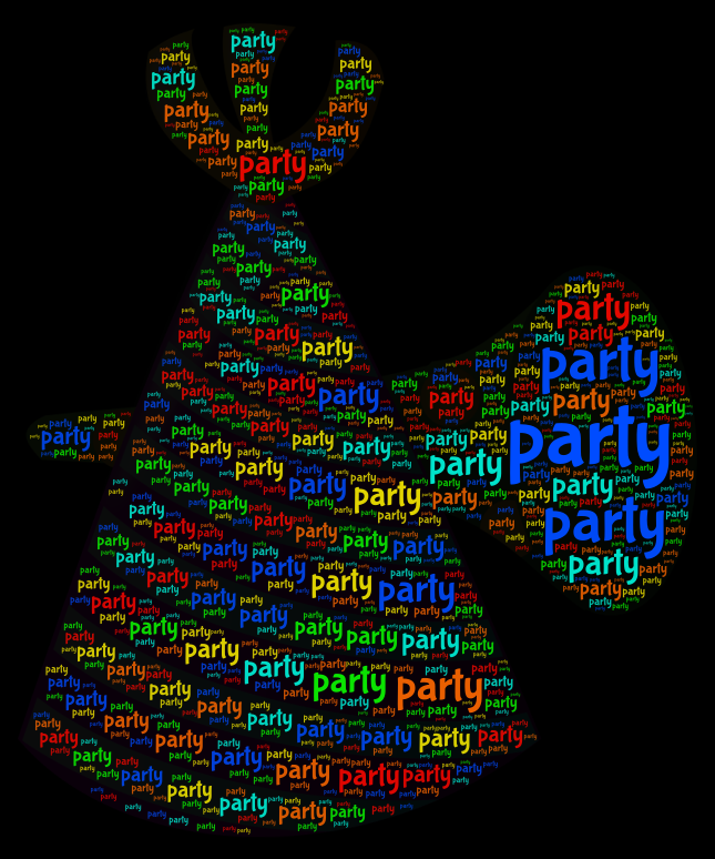 party – WordArt.com