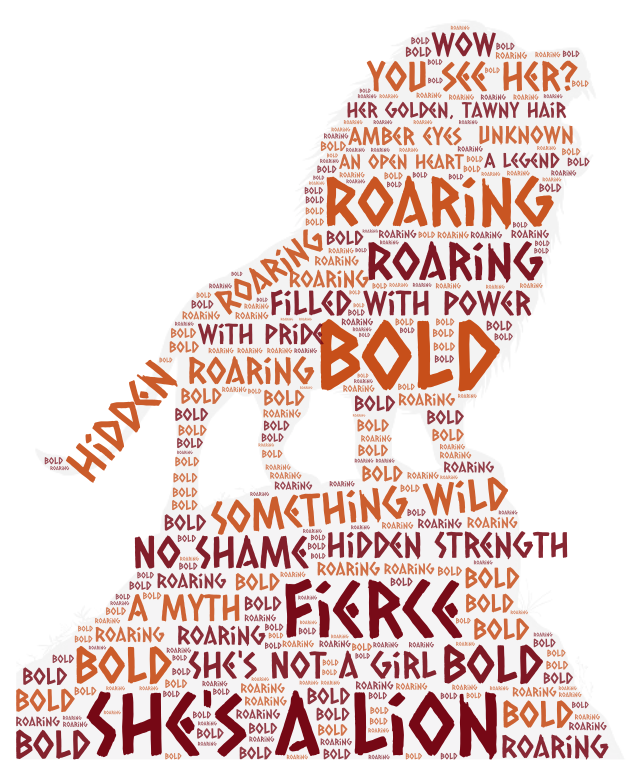 The Lion Within - A Graphical Poem – WordArt.com