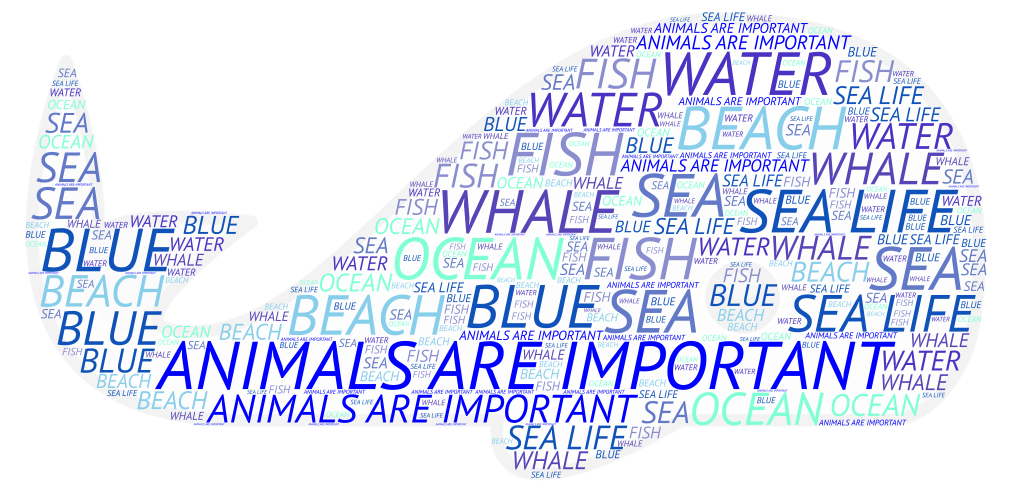 Whale! – WordArt.com