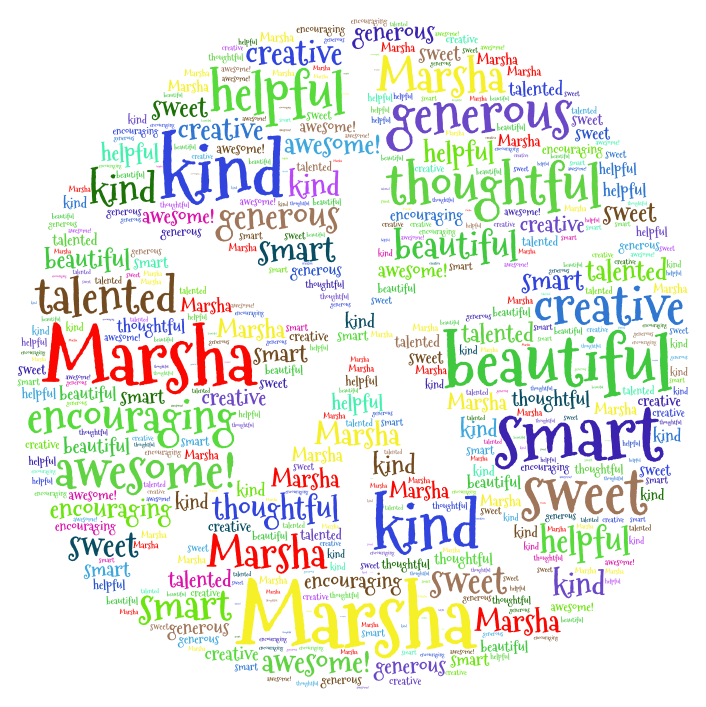 Marsha – WordArt.com