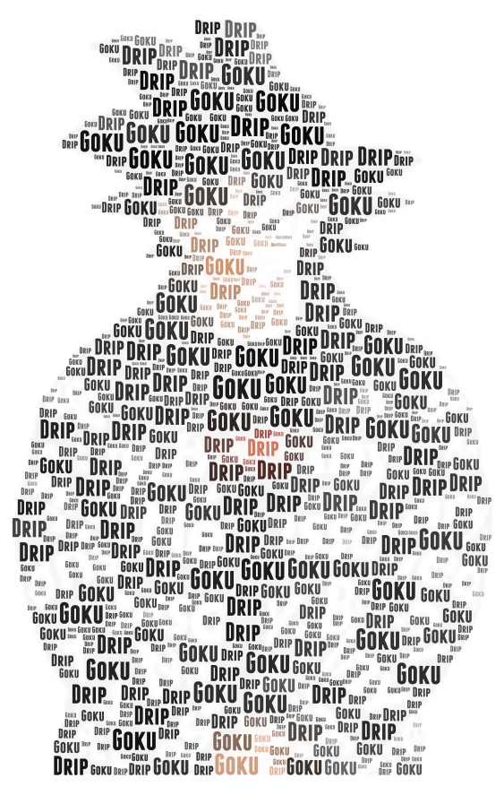 Goku Drip – WordArt.com