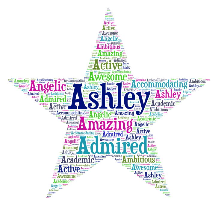 Ashley – WordArt.com