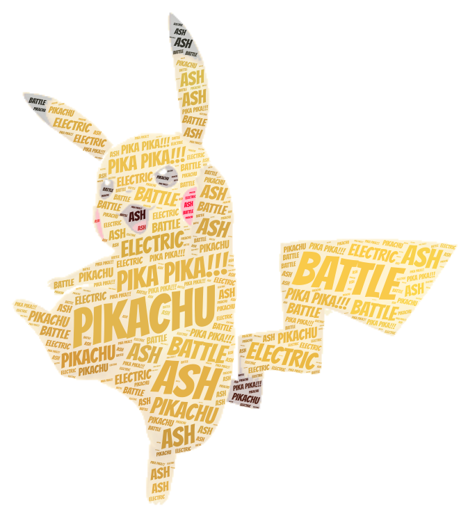 Pikachu – WordArt.com