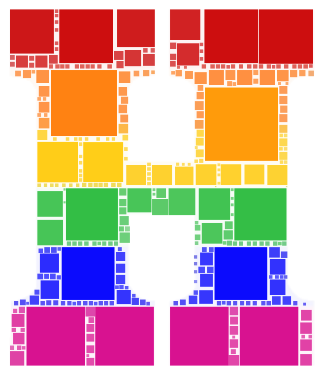 H Pride – WordArt.com