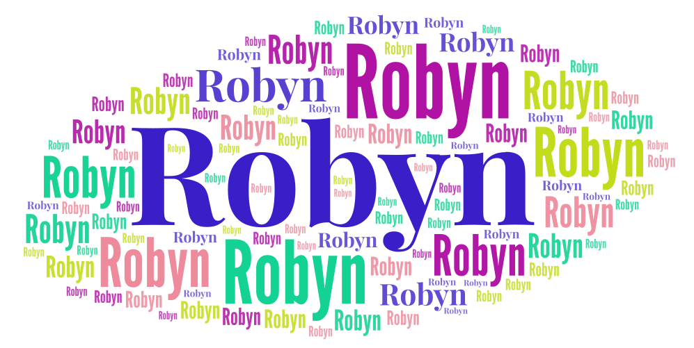 Robyn – WordArt.com