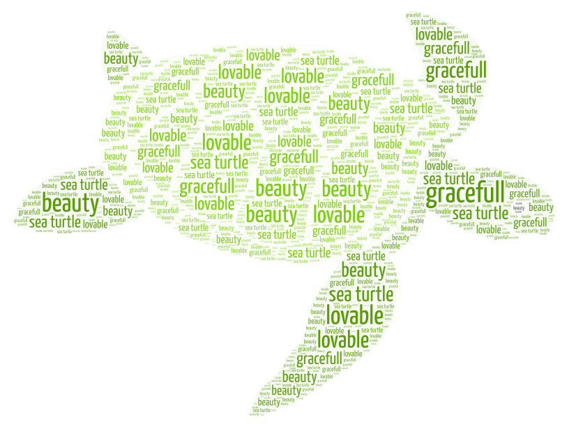 Sea Turtle – WordArt.com