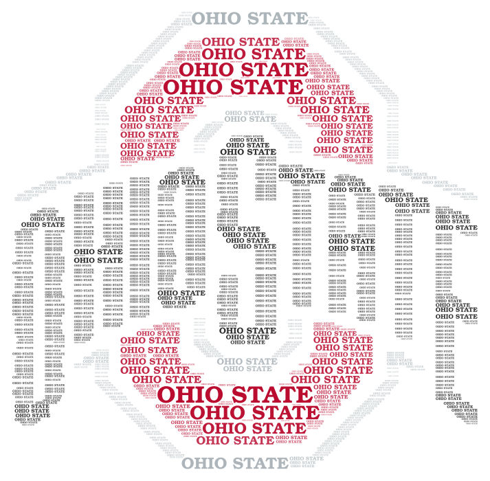 Ohio State – WordArt.com
