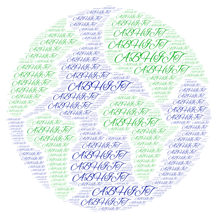 MY WORLD – WordArt.com