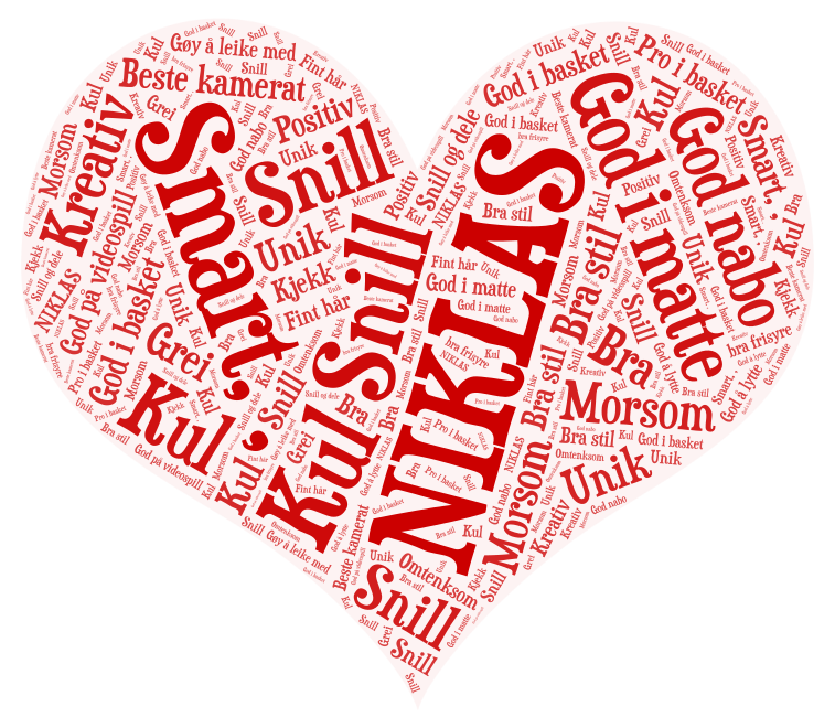 Niklas – WordArt.com