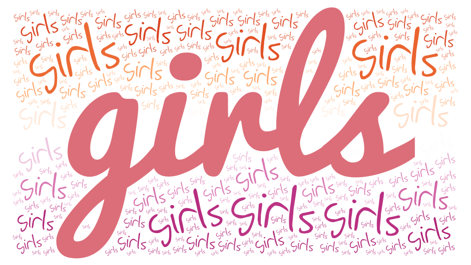Girls – WordArt.com