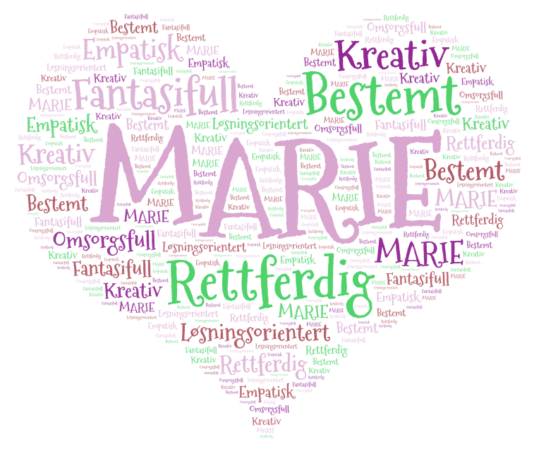 Marie – WordArt.com