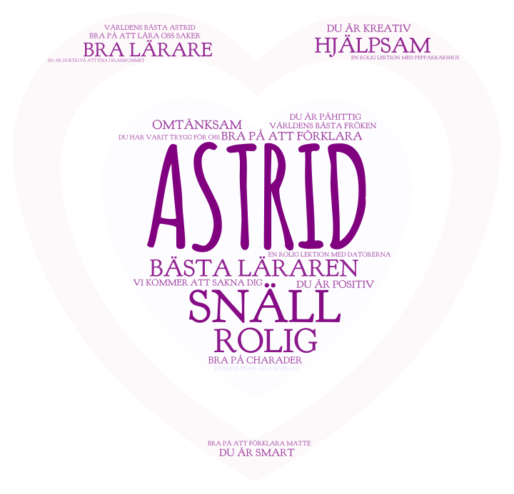 Astrid – WordArt.com