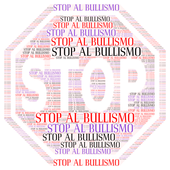 STOP AL BULLISMO – WordArt.com