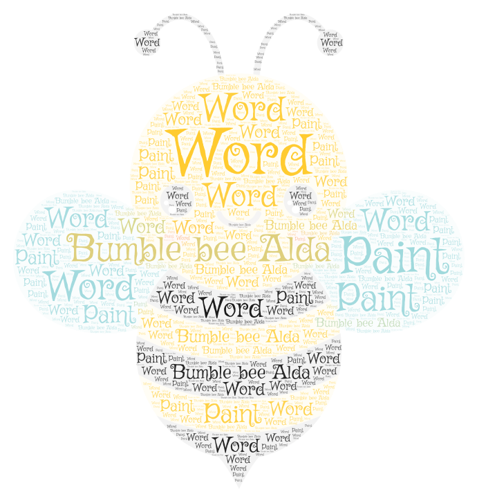 Bumble bee Alda – WordArt.com