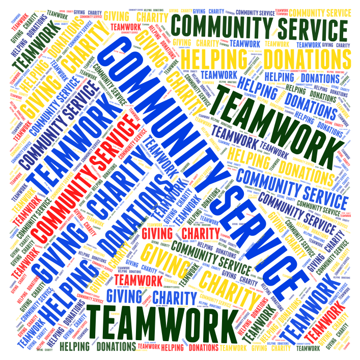 COMMUNITY SERVICE – WordArt.com