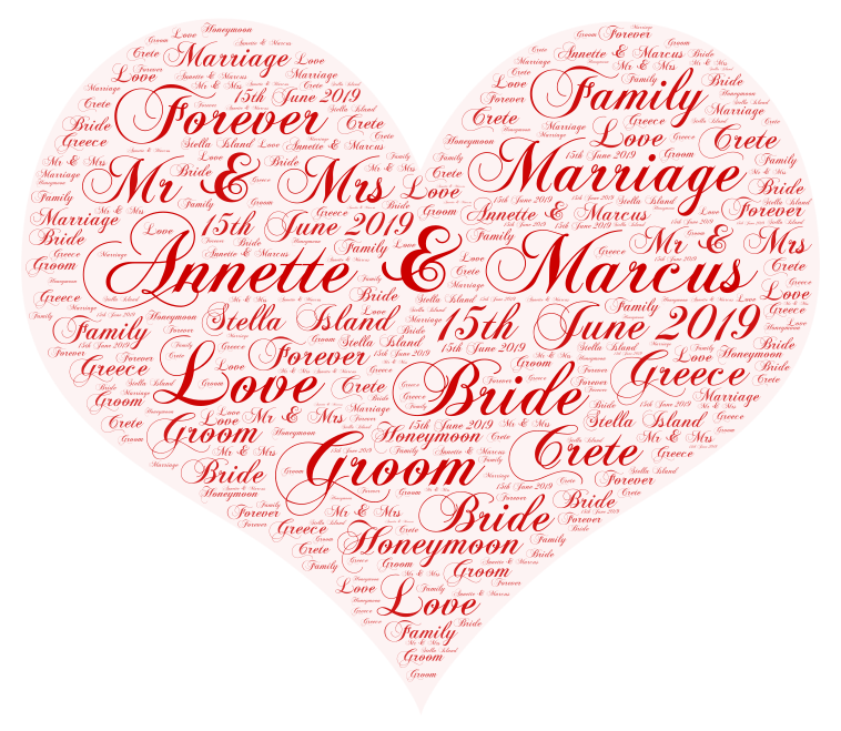 Fancy Heart – WordArt.com
