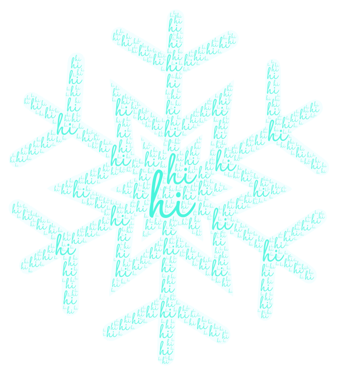 hi flake – WordArt.com
