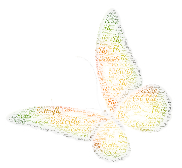 Butterfly – WordArt.com