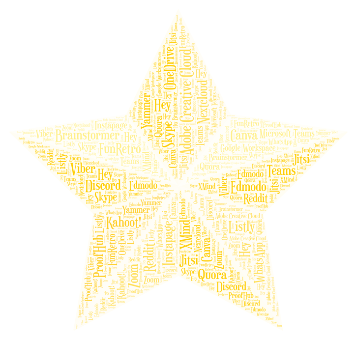 Reaching star – WordArt.com