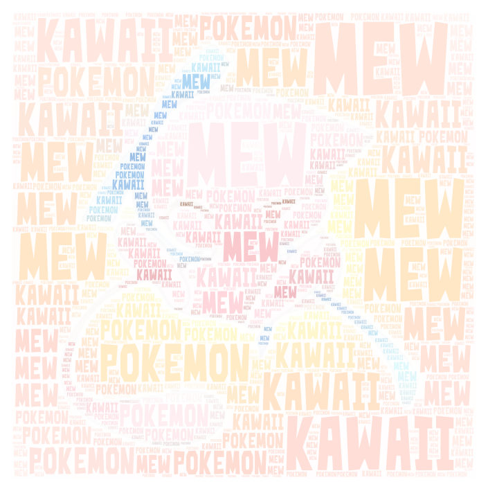 Cute Mew – WordArt.com