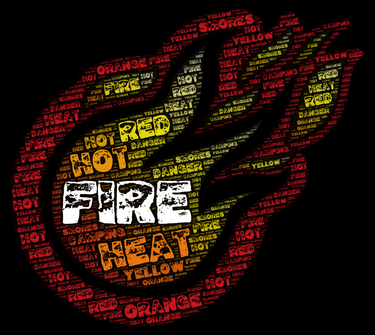 Fire 2 – WordArt.com