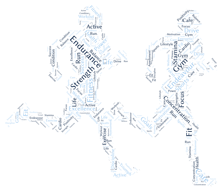 Fitness 1 – WordArt.com