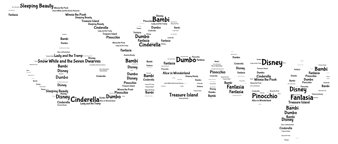 Disney – WordArt.com