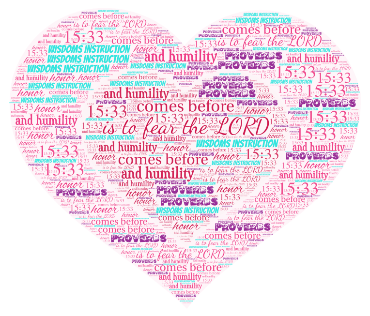 Proverbs 15 33 WordArt proverbs-15-33-wordart