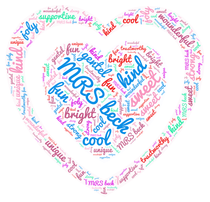 MRS. Beck – WordArt.com