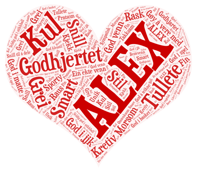 Alex – WordArt.com