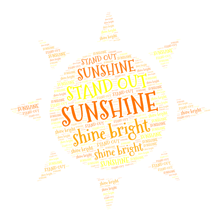 sun – WordArt.com