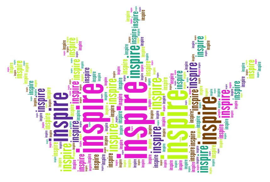 Crown - Inspire – WordArt.com