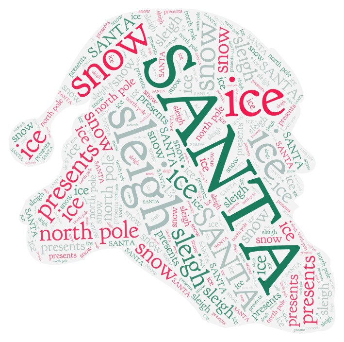 santa – WordArt.com