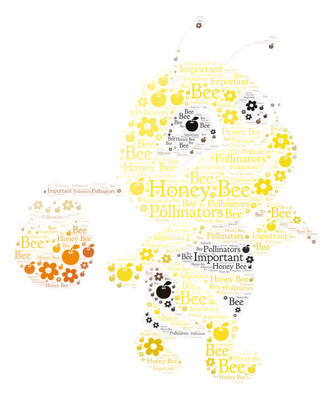 Honey bee – WordArt.com
