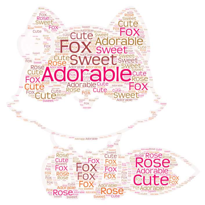 Fox – WordArt.com