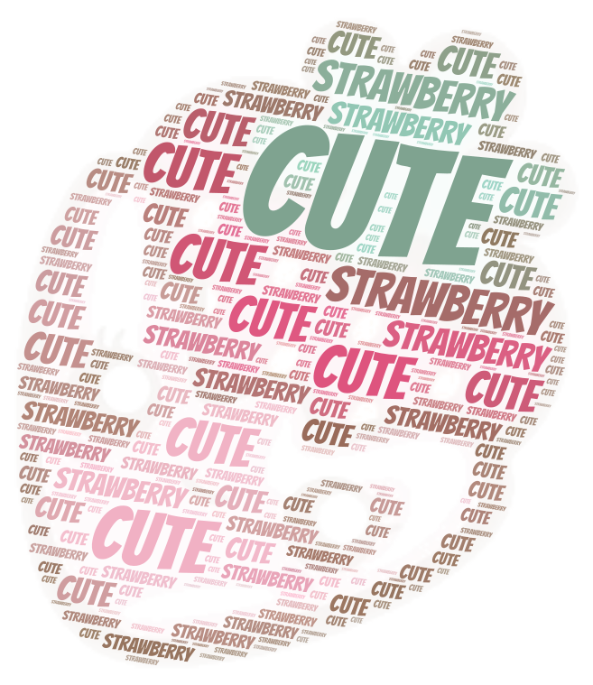 Cute Word Collage