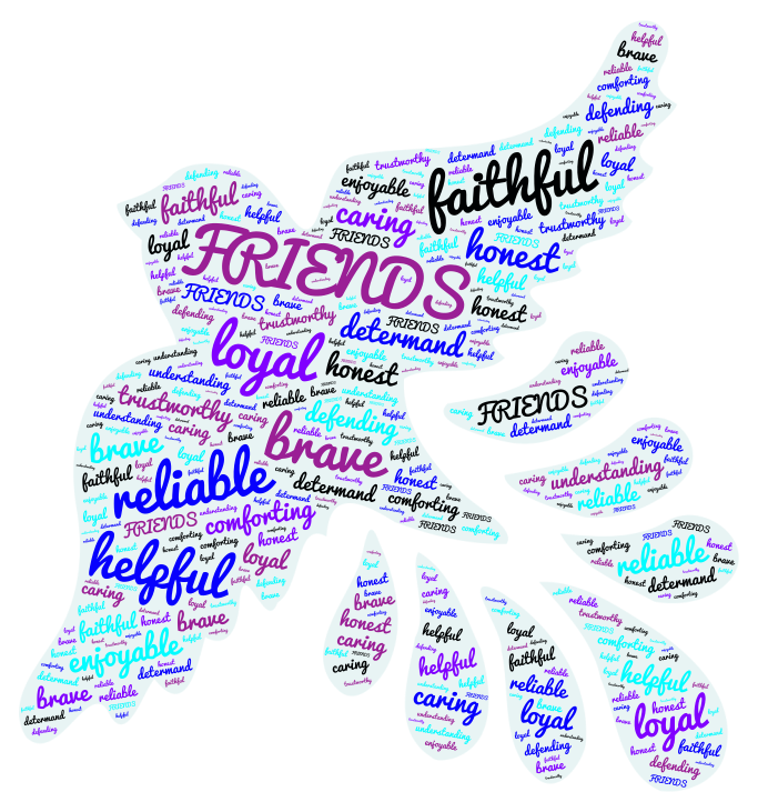 FRIENDS – WordArt.com